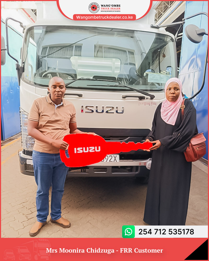 Mrs Moonira Chidzuga-FRR Customer - Wangombe Truck Dealer